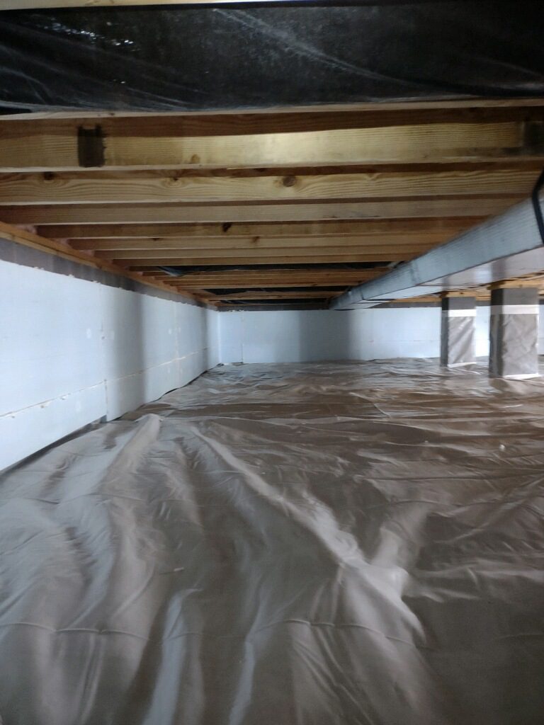 Fully Encapsulated Crawlspace!