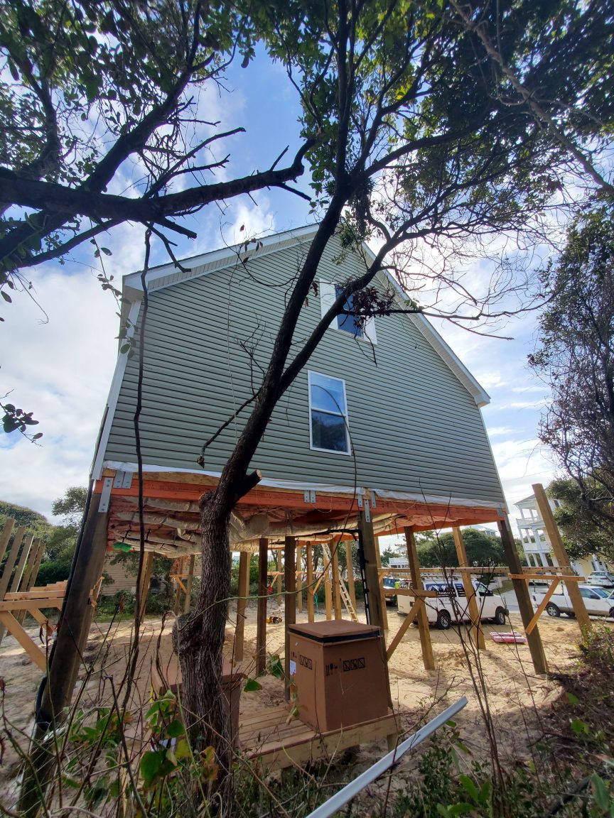 Piling Home Siding Installed!