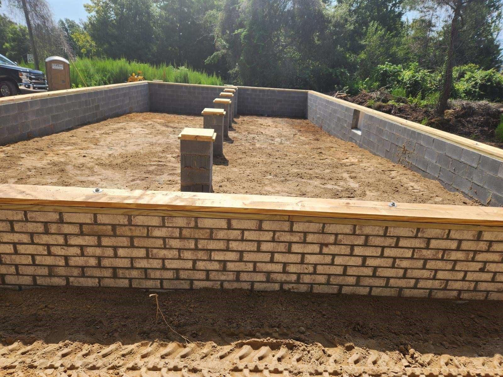 Foundation Complete Ready For Set!