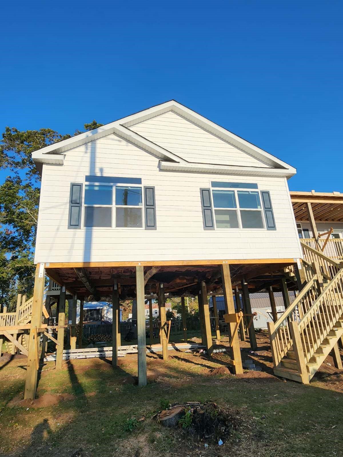 Piling Home Nearly Finished!