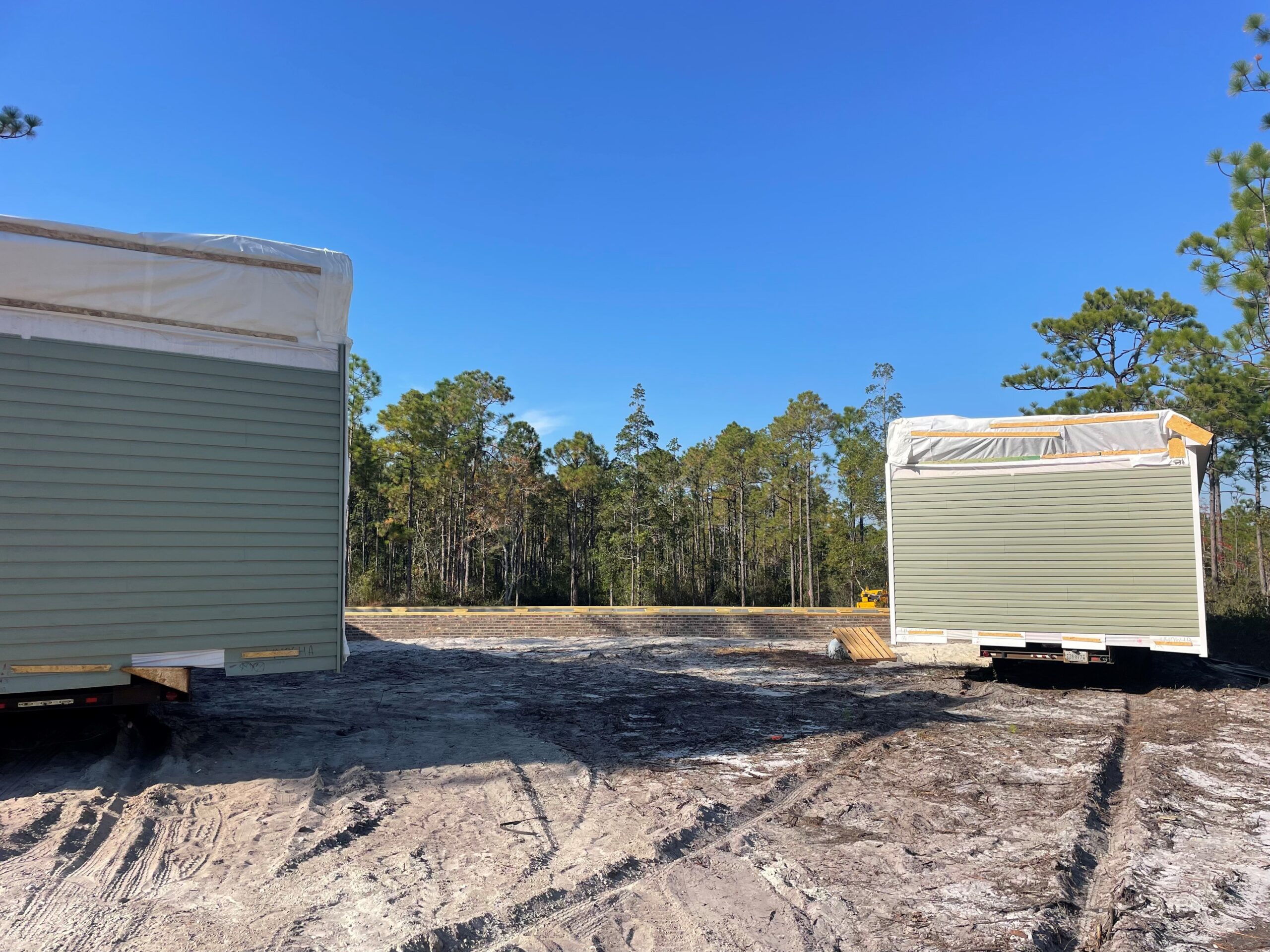 New Home Delivered Today!