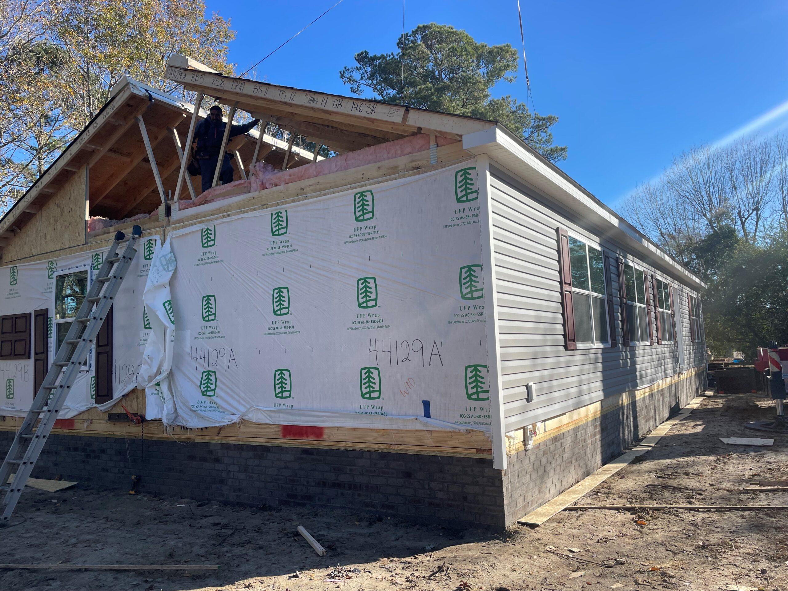 New Home Set This Morning!